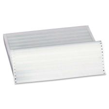 Sparco Continuous Paper, 14 7/8" x 11", 18 Lb, Green Bar, Carton Of ...