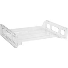 Business Source Side-loading Stackable Letter Trays - Desktop ...