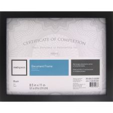 Photo/Document Frame, Gallery, 8-1/2" x 11", Black | OfficeSupply.com