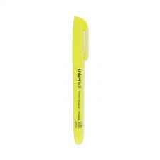 Pocket Highlighter Value Pack, Fluorescent Yellow Ink, Chisel Tip ...