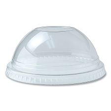 Fabri-Kal Kal-Clear/Nexclear Drink Cup Lids, Dome Lid with 1" Hole ...