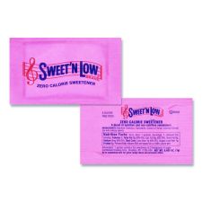 Sweet'N Low Sugar Substitute, 1 g Packet, 400/Box, 4 Box/Carton ...