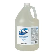Dial Sensitive Skin Antimicrobial Liquid Soap Refill, 1 Gal ...