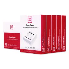 TRU RED Printer Paper, 92 Bright, 20 lb Bond Weight, 8.5 x 11, 500 Sheets/Ream, 5 Reams/Carton ...