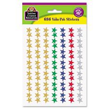 Teacher Created Resources Sticker Valu-Pak, Foil Stars, 686/Pack ...