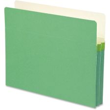 Smead Color Top-Tab File Pockets, Letter Size, 1 3/4" Expansion, Green ...