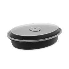 Pactiv Evergreen Newspring VERSAtainer Microwavable Containers, Oval ...