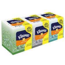Kleenex Professional Anti-Viral 3-Ply Facial Tissues, White, 55 Tissues ...