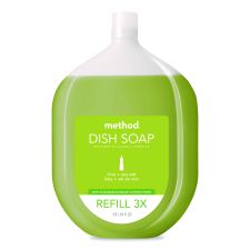 Method Dish Soap Refill, Lime and Sea Salt Scent, 54 oz Bottle ...