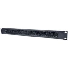 Intellinet 19" Cable Entry Panel, 1U, with Brush Insert, Black ...