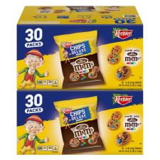 Keebler M and M Cookie Packs, Chocolate, 1.6 oz Pouch, 30/Box, 2 Boxes ...