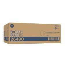Pacific Blue Ultra by GP PRO, 1-Ply, 7.87" x 1150', 40% Recycled, White ...