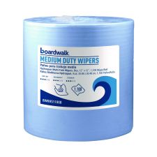 Boardwalk Hydrospun Wipers, Medium Duty, 12 x 12, Blue, 1,100/Roll ...