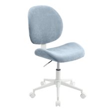 Brigsley Fabric Low-Back Task Chair, Blue/White | OfficeSupply.com