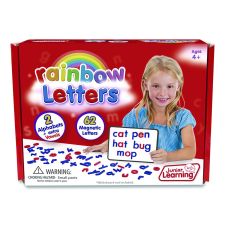 Junior Learning Inc Rainbow Lowercase Letters, (2) Alphabet Sets, (2 ...