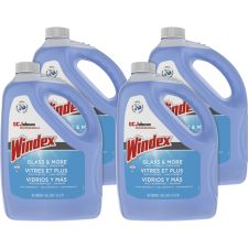 Windex Glass & Multi-Surface Cleaner, 128 Oz Bottle, Case Of 4 ...
