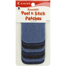Peel N Stick Reusable Patches 3"X2" 8/Pkg | OfficeSupply.com