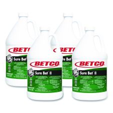 Betco Sure Bet II Foaming Disinfectant, Citrus Scent, 1 gal Bottle, 4 ...