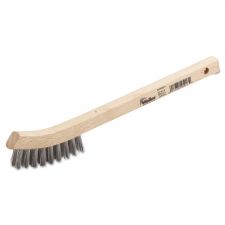 Weiler SA-29-SS Small Hand Wire Scratch Brush, .006 | OfficeSupply.com
