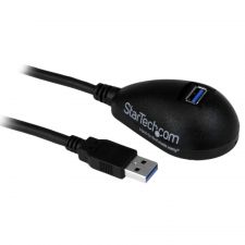 StarTech.com 5 ft Black Desktop SuperSpeed USB 3.0 Extension Cable - A ...