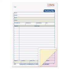 TOPS Packing Slip Book, Three-Part Carbonless, 5.56 x 7.94, 1/Page, 50 ...