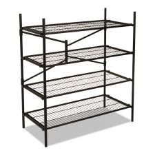 Cosco Instant Storage Shelving Unit, 4 Shelves, 42 3/4 x 20 3/4 x 47 3/ ...