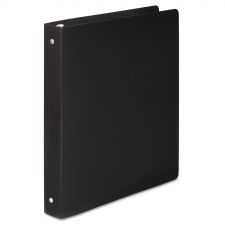 ACCOHIDE Poly Round Ring Binder, 35-pt. Cover, Letter Size, 1" Cap ...