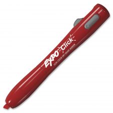 EXPO Click Dry Erase Marker, Chisel Tip, Red | OfficeSupply.com