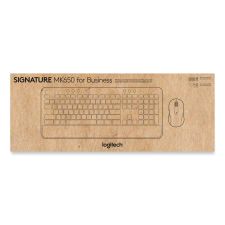 Logitech Signature MK650 Wireless Keyboard and Mouse Combo for Business ...