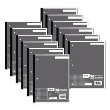 Mead Graph Paper Tablet, 3-Hole, 8.5 x 11, Quadrille: 4 sq/in, 20 ...
