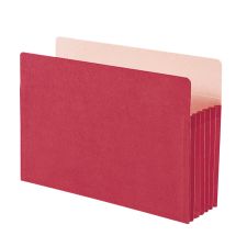 Smead Colored File Pocket, 8-1/2" x 14", 10% Recycled, Red ...