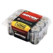 Rayovac Ultra Pro Alkaline C Battery 12-Packs - For Multipurpose - C ...