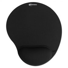 Innovera Mouse Pad with Fabric-Covered Gel Wrist Rest, 10.37 x 8.87 ...