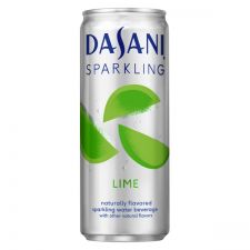 Dasani Sparkling Water with Lime Flavor, 12 Oz, Case Of 24 Cans ...