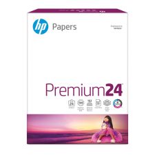 HP Premium24 Laser Paper, 1 Ream, Smooth, White, Letter Size (8 1/2" x ...