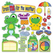 Carson Dellosa Education Weather Frog Bulletin Board Set | OfficeSupply.com