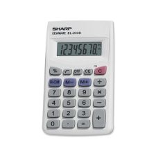 Sharp EL-233SB Handheld Basic Calculator | OfficeSupply.com