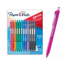 Paper Mate InkJoy 300 RT Retractable Pens, Medium Point, 1.0 mm, Clear ...