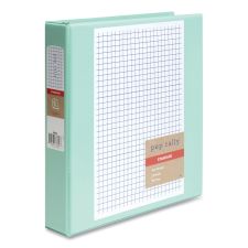 Pep Rally Standard 3-Ring View Binder, Vinyl, 3 Rings, 1.5" Capacity ...