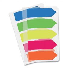 Redi-Tag Removable Small Arrow Page Flags, Blue, Green, Orange Pink ...