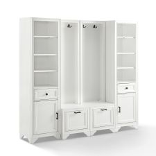 Tara 4Pc Entryway Set - CRSKF33010WH | OfficeSupply.com