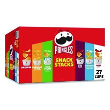 Pringles Snack Stack Variety Pack Crisps, (6) 0.67 and (21) 0.74 oz ...