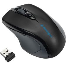 Kensington Pro Fit Wireless Mouse, Mid-Size, Black | OfficeSupply.com
