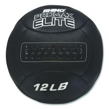 Champion Sports Rhino Promax Elite Medicine Ball, 12 lb, Black ...