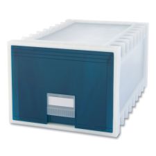 Storex Archive Storage Drawers, Letter/Legal Files, 15.13 x 24.3 x 11. ...