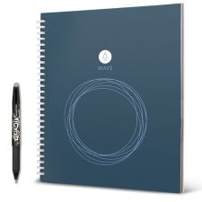 Rocketbook Wave Smart Reusable Standard Size Notebook, 8-1/2" x 9-1/2 ...