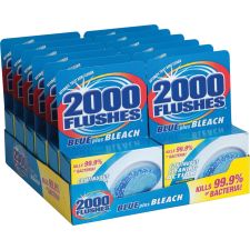WD-40 2000 Flushes Blue/Bleach Bowl Cleaner Tablets - Concentrate ...