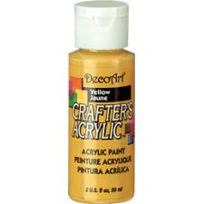 Deco Art Yellow Crafter's Acrylic Paint | OfficeSupply.com