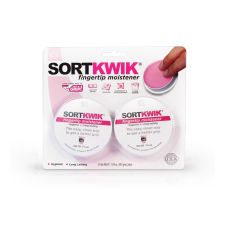 Lee Sortkwik Hygienic Fingertip Moistener, 50% Recycled, 1.75 Oz, Pink ...