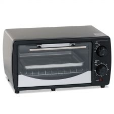 Avanti Toaster Oven, 0.32 cu ft Capacity, Stainless Steel/Black, 14 1/2 ...